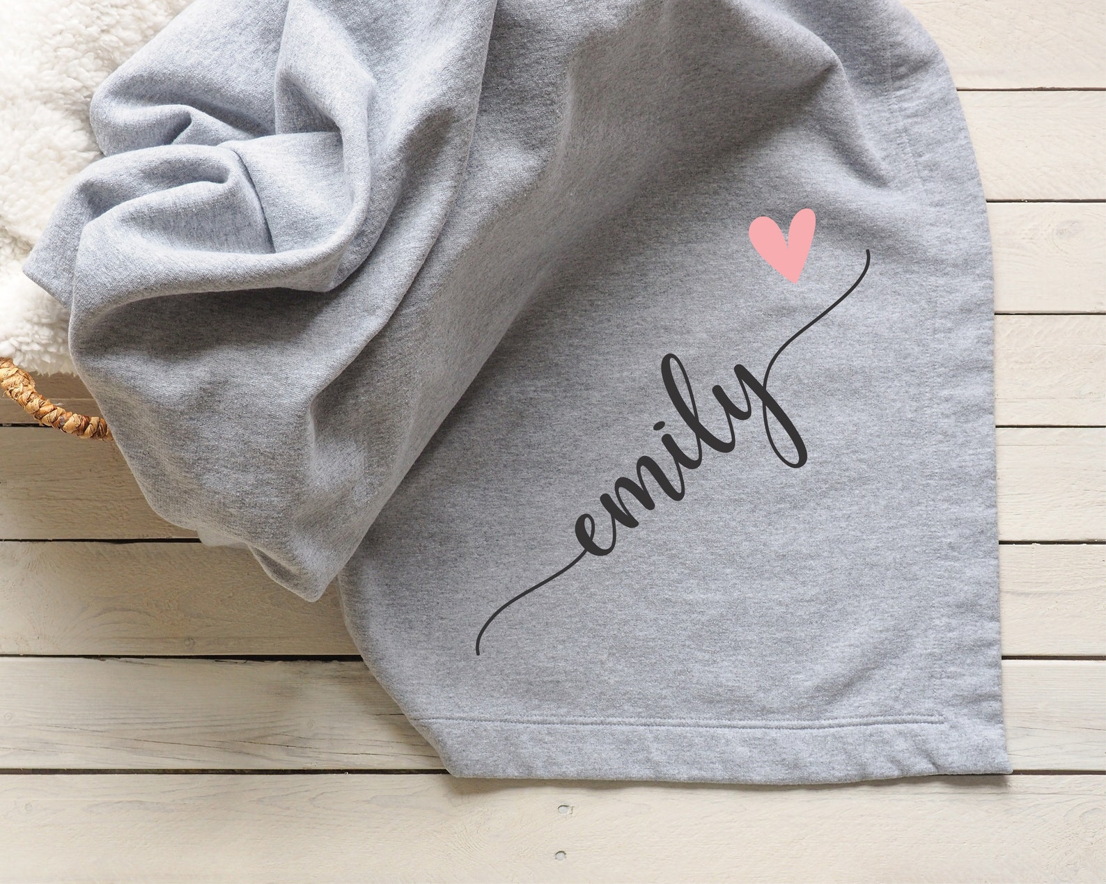 Personalized Fleece Throw Blanket~ Sweater Blankets~christmas Gifts ...
