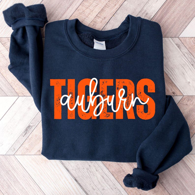 Custom School Mascot Sweatshirt, Personalize Team Spirit Shirt, Game ...