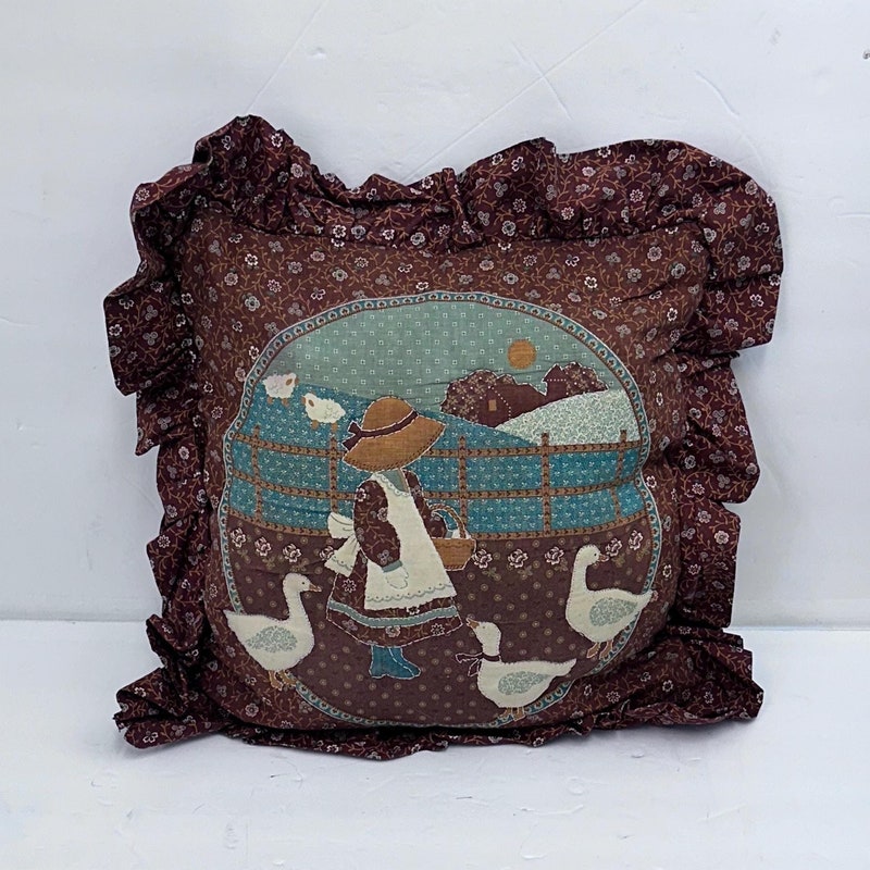 Quilted Throw Pillow - Etsy