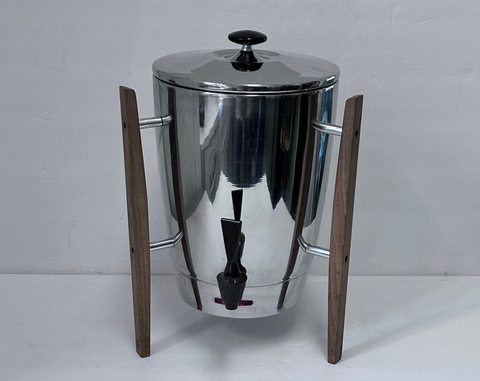 Mid Century Regal Chrome and Teak 10-30 Cup Percolator, Vintage Regal ...