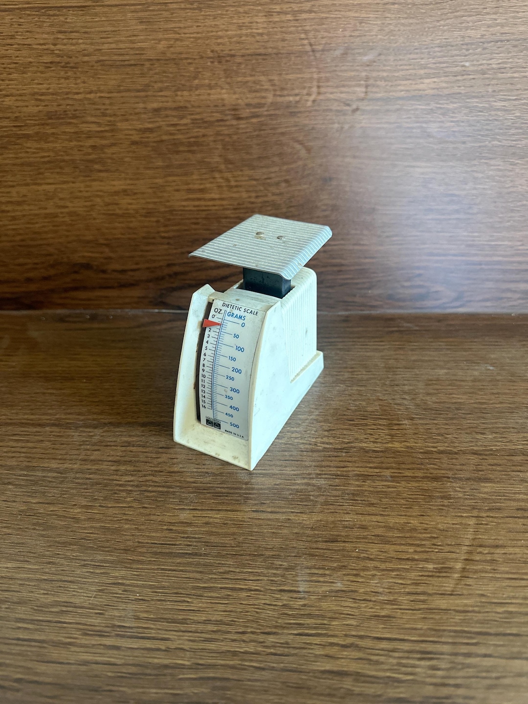 Vintage Hanson Dietetic Scale, Vintage Metal and Plastic Food Scale, 16 ...