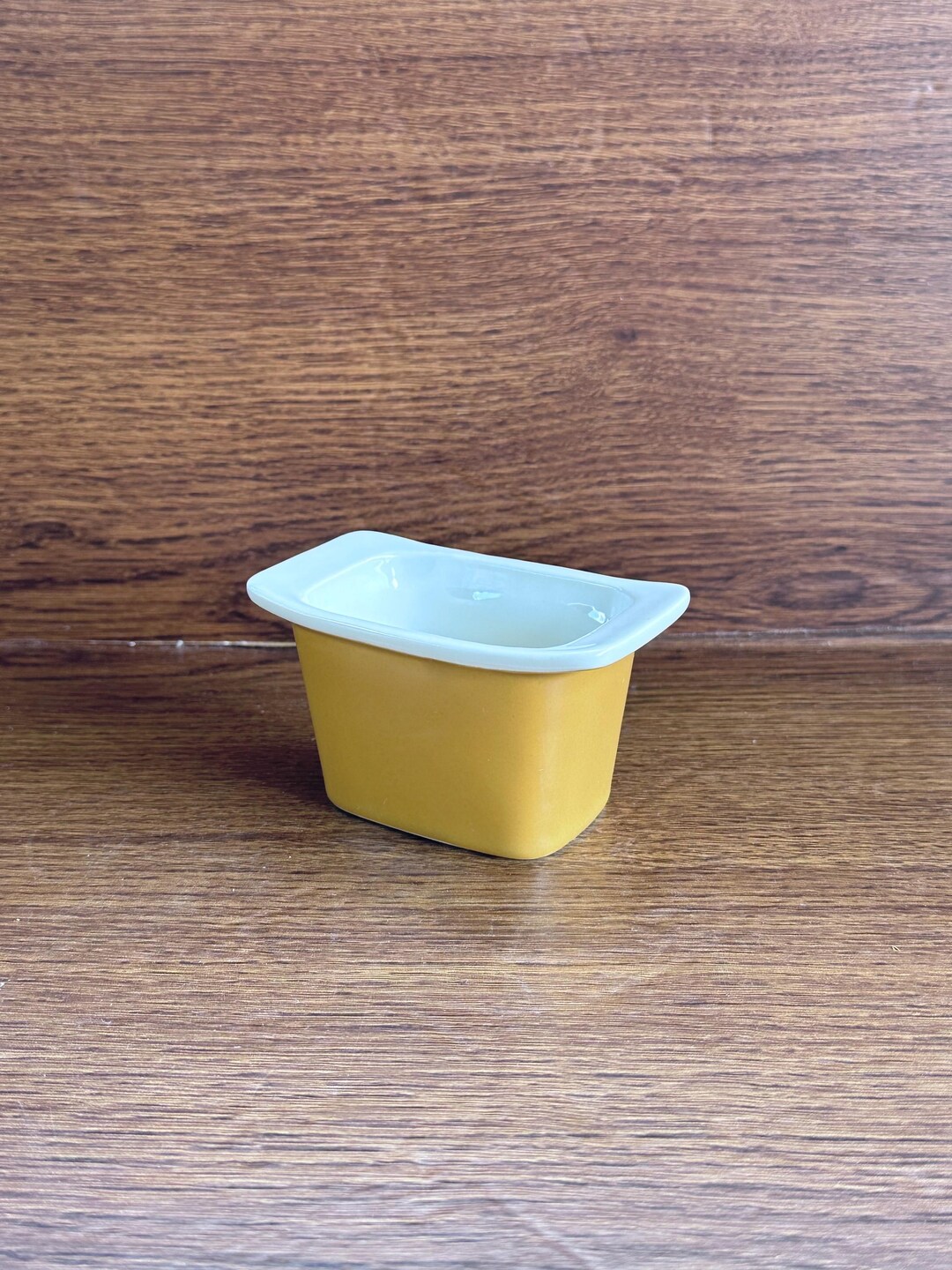 Vintage Hall China Gold Yellow Sugar Dish, Vintage Hall China Autumn ...