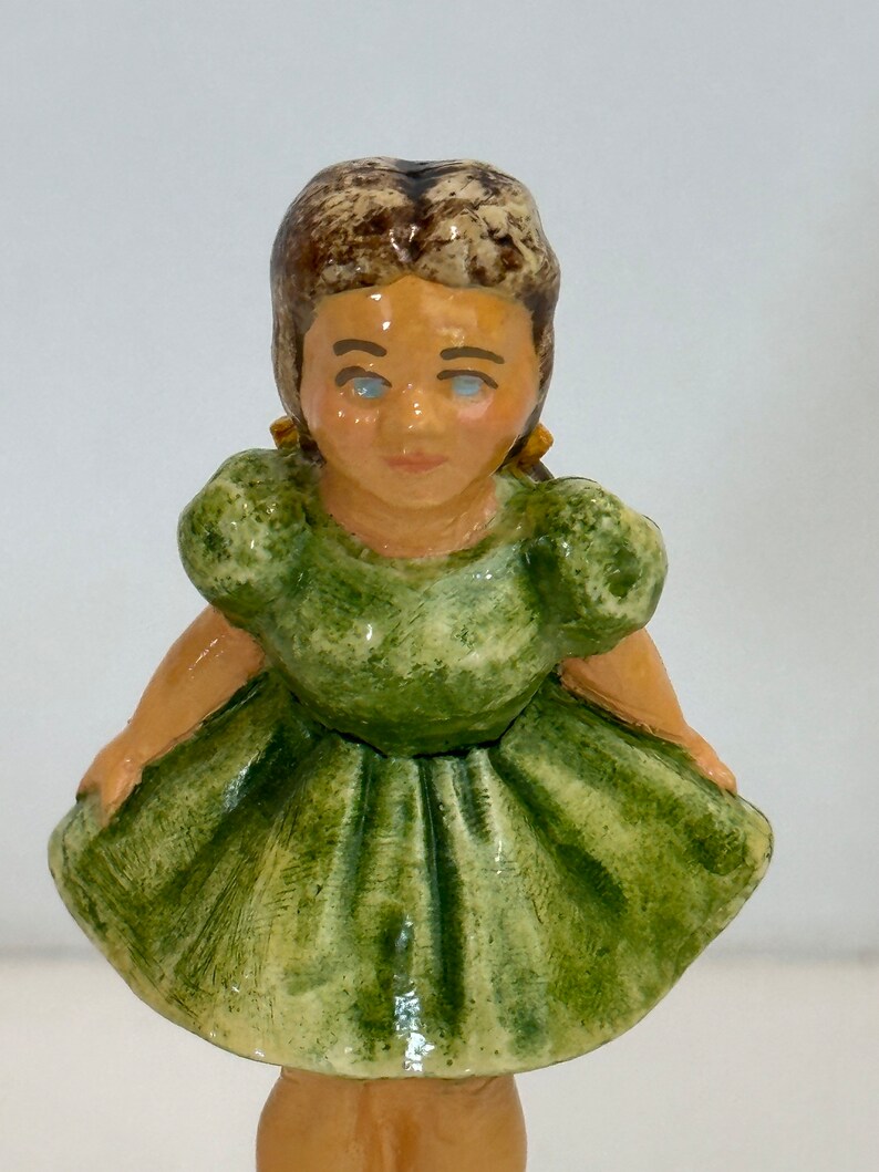 1978 Sebastian Miniatures Sidewalk Days Girl 6230 Vintage - Etsy