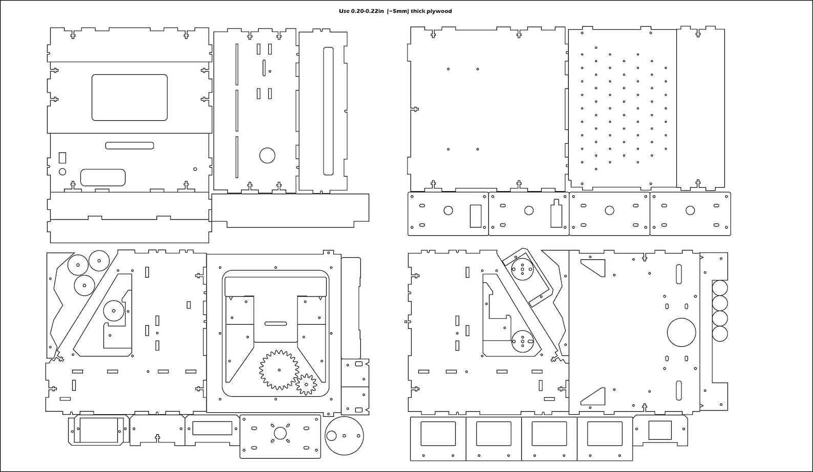 Desktop Coin Pusher 2D Vector Files (for Laser Cutter) - Etsy