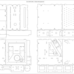 Desktop Coin Pusher 2D Vector Files (for Laser Cutter) - Etsy