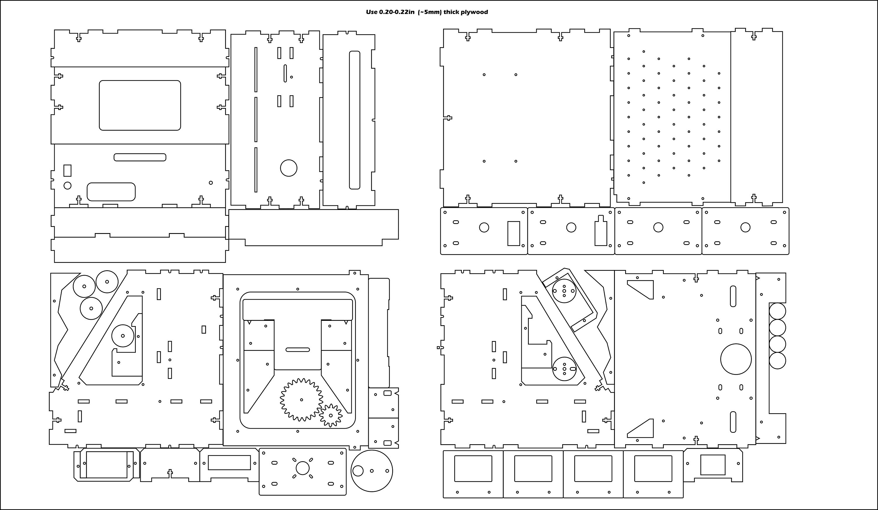 Desktop Coin Pusher 2D Vector Files (for Laser Cutter) - Etsy