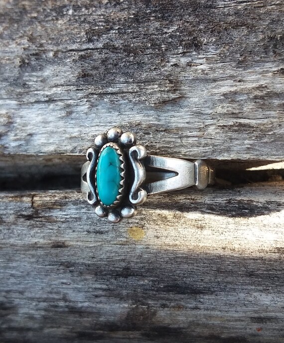 Turquoise Ring Size4.75native American Jewelry navajo Jewelrysterling Silver Accessoriessilver Sale Etsy