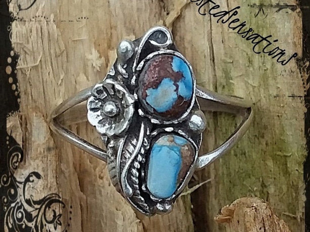 Turquoise Ring Size9.5 Sterling Silver Accessories Native American ...