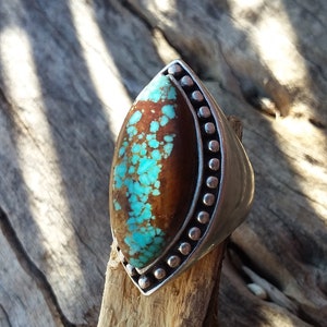 Turquoise Ring Size7~native American Jewelry-navajo Accessories ...