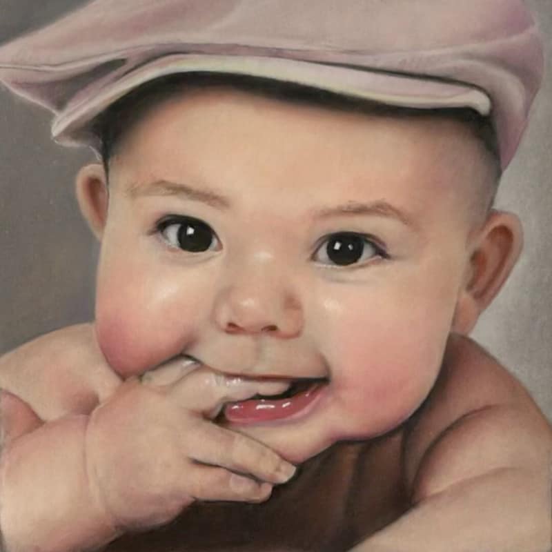 Dry Pastel Painting - Etsy