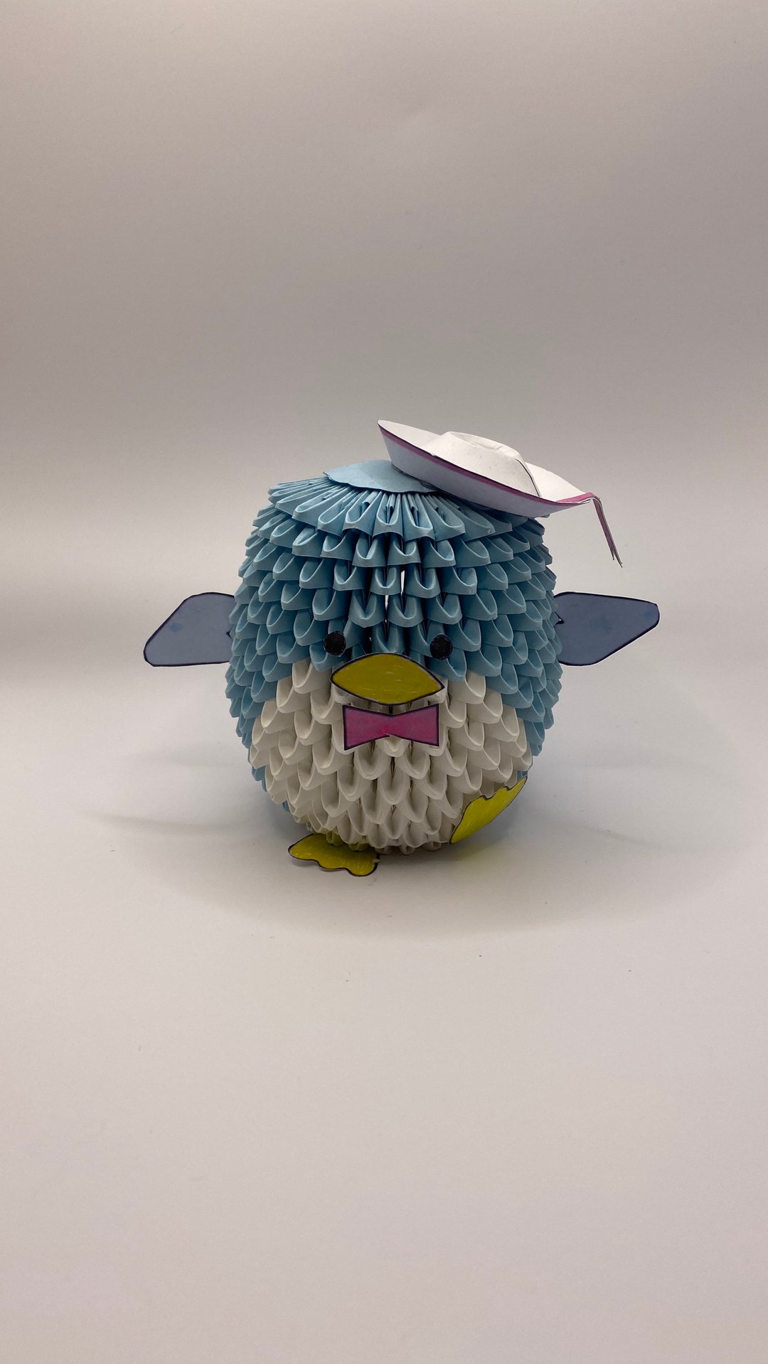 3D Origami Tuxedo Sam - Etsy
