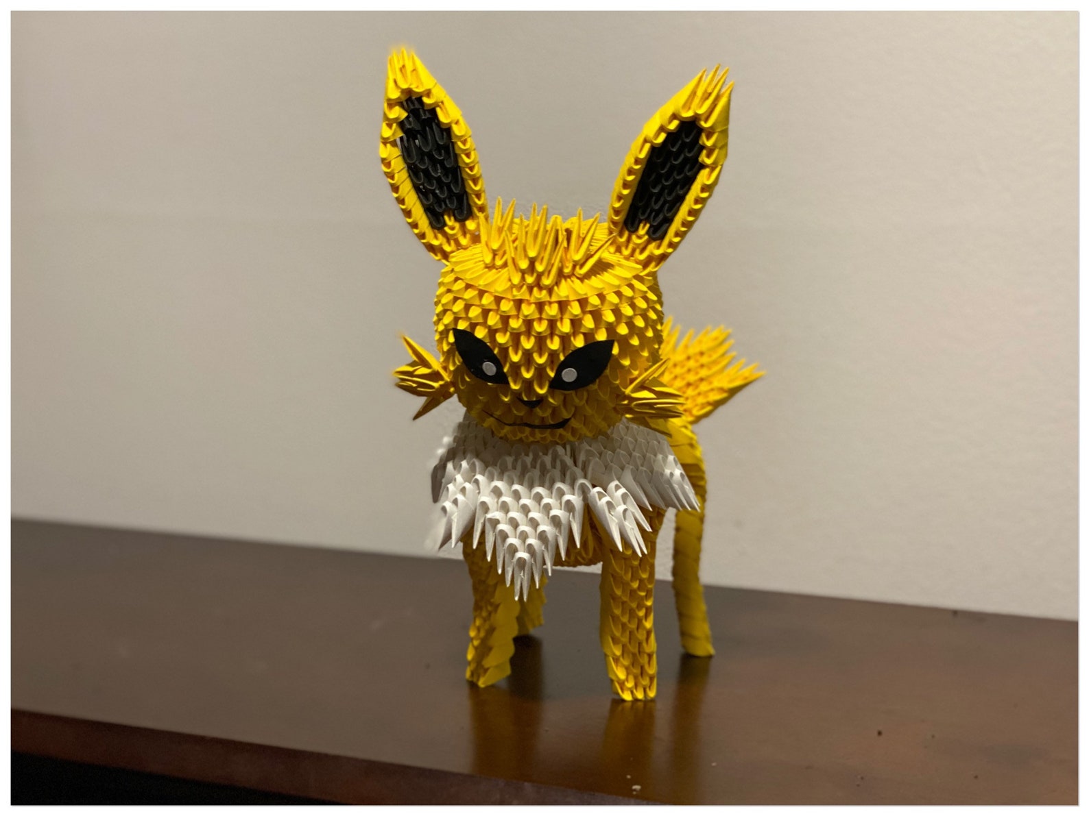 3D Origami Pokemon Jolteon - Etsy