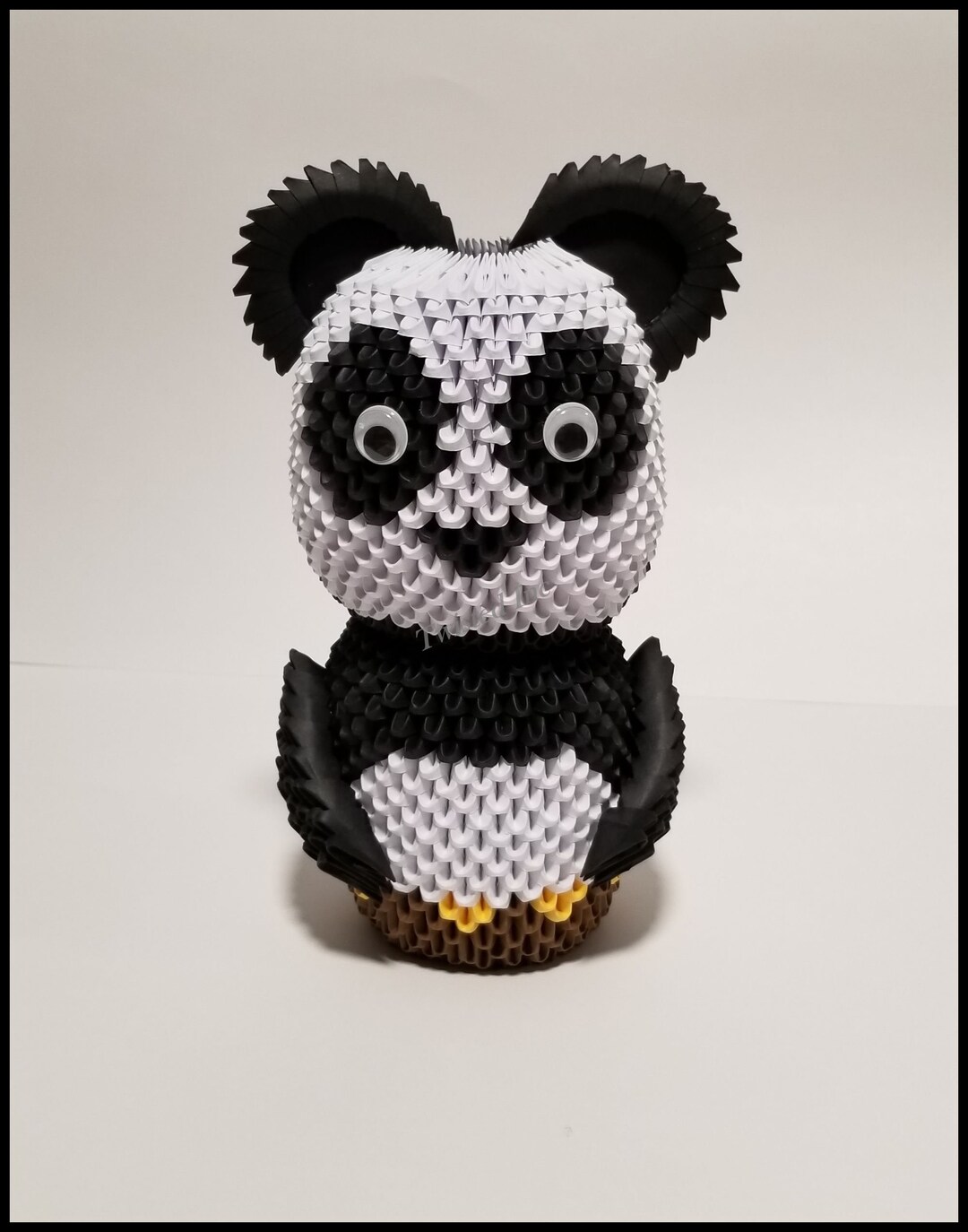 3D Origami Panda - Etsy