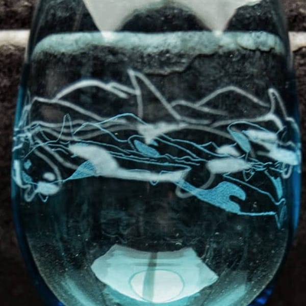 Glass Orca - Etsy