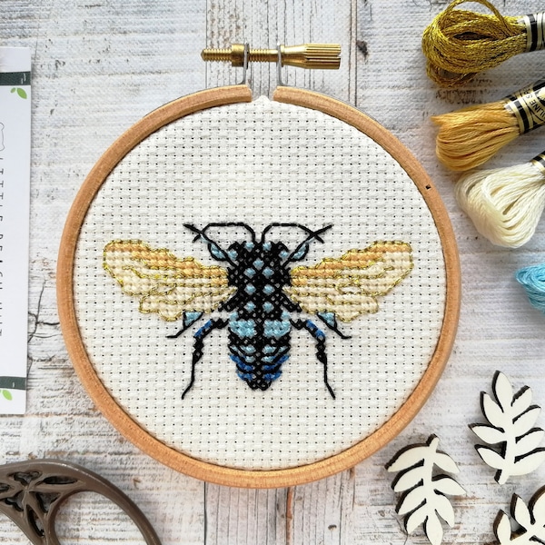 Beginner Cross Stitch Kit - Etsy