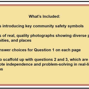 Life Skills - Safety Symbols & Scenarios - Functional Speech Therapy ...