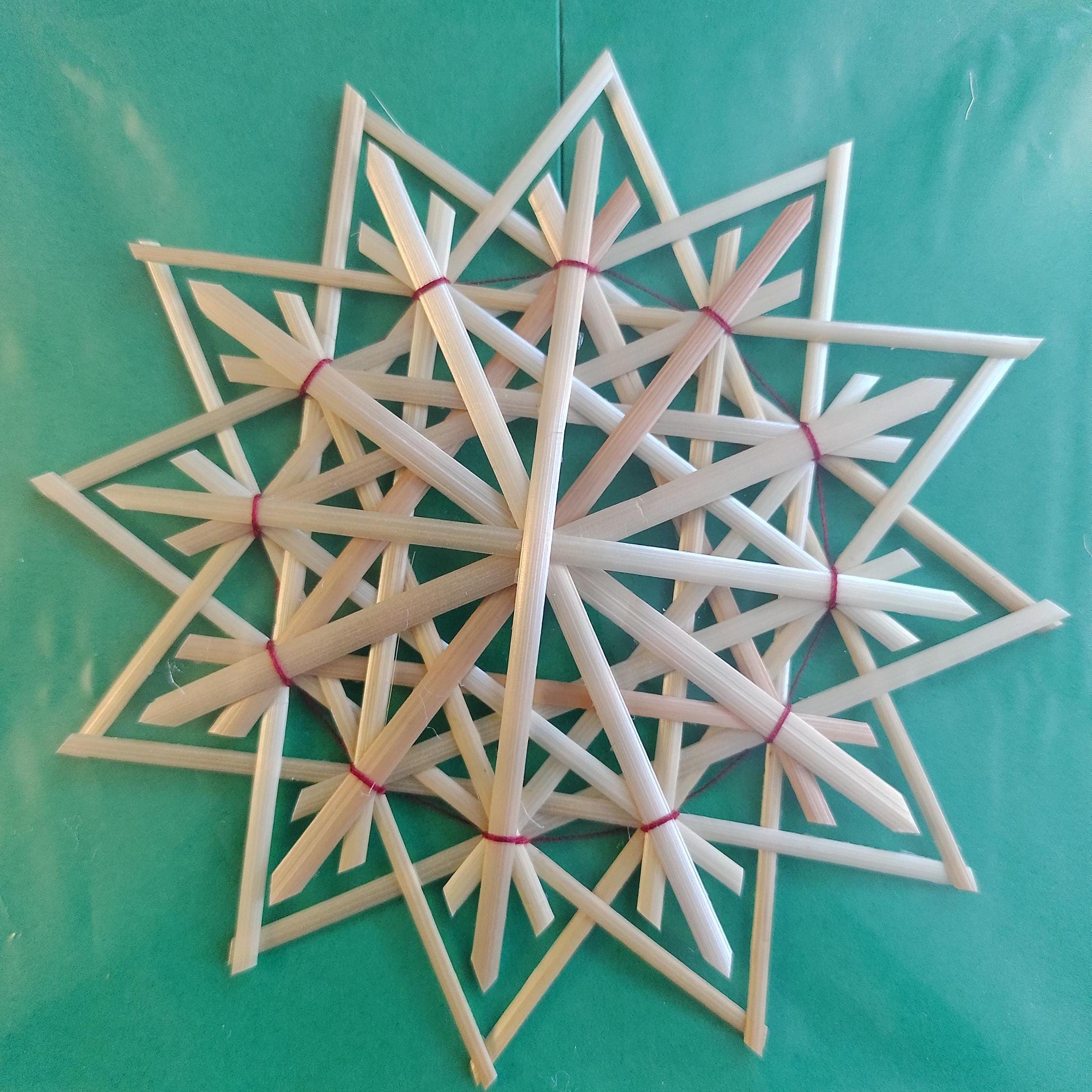 Straw Star Ornament - Etsy