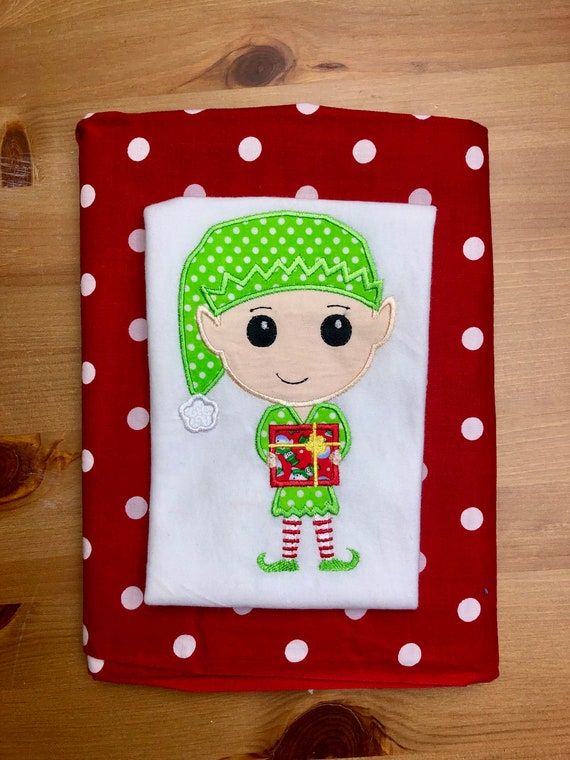 Elf Applique Embroidery Design Download for Embroidery Machine - Etsy