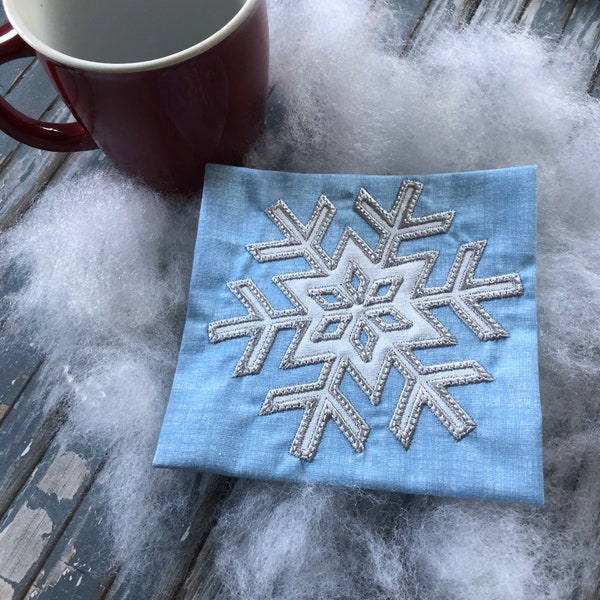 Snowflake Embroidery - Etsy