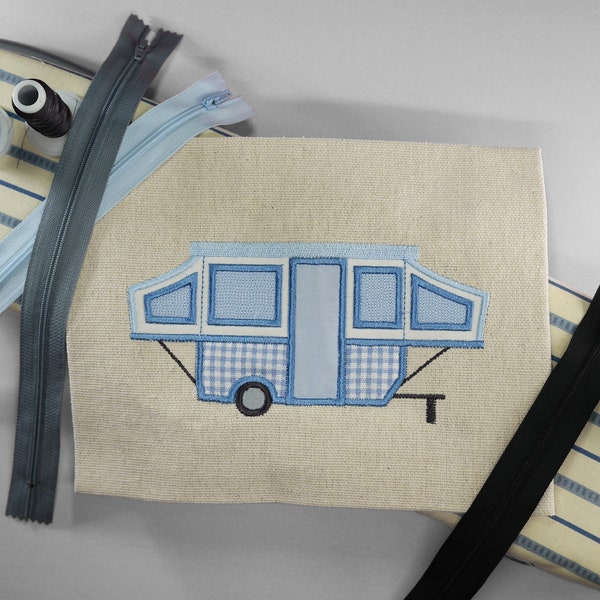 Camper Applique - Etsy