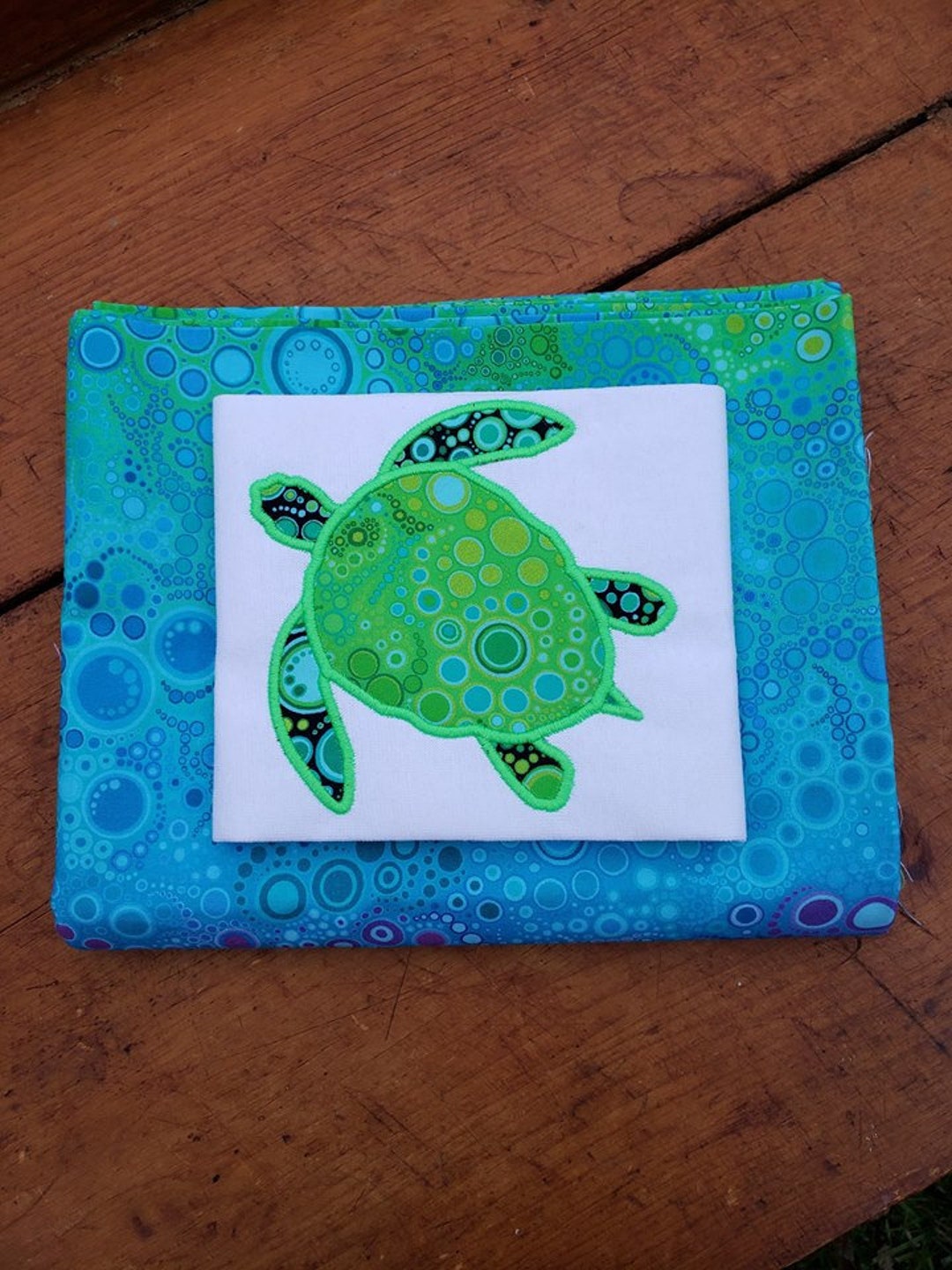 Sea Turtle Applique Embroidery Design Download for Embroidery Machine ...