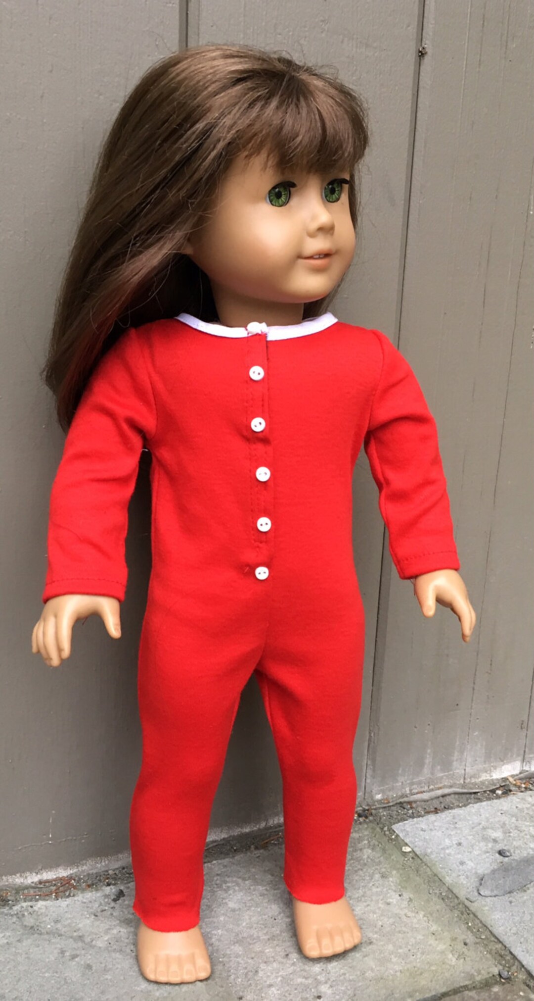 18" Doll Union Suit Sewing Pattern, Pajamas (PDF Pattern) - Etsy