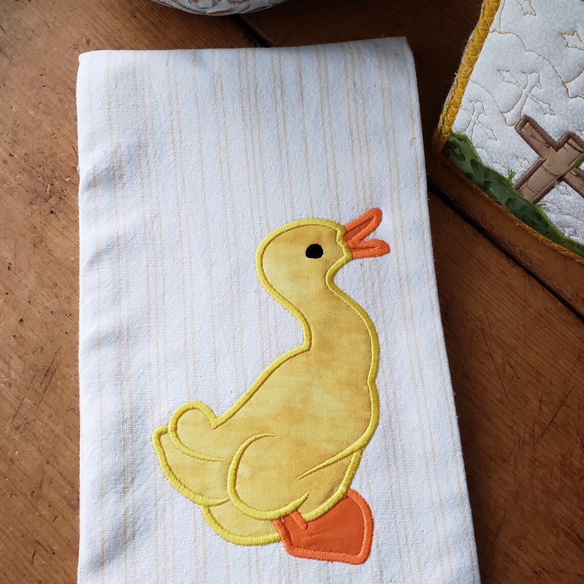 Duck Applique Embroidery Design for Use With an Embroidery - Etsy