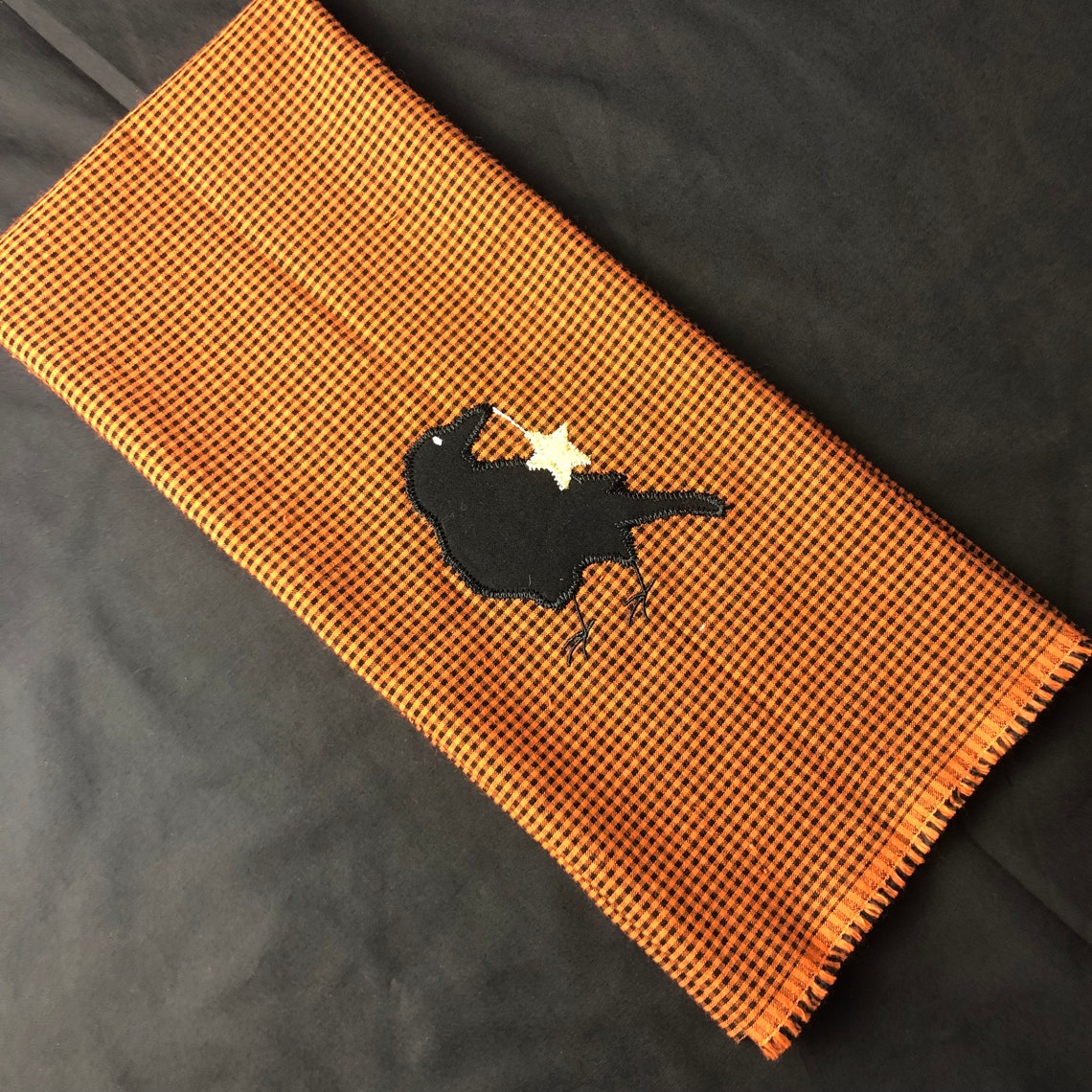 Raven Primitive Zigzag Applique Embroidery Design Download for - Etsy