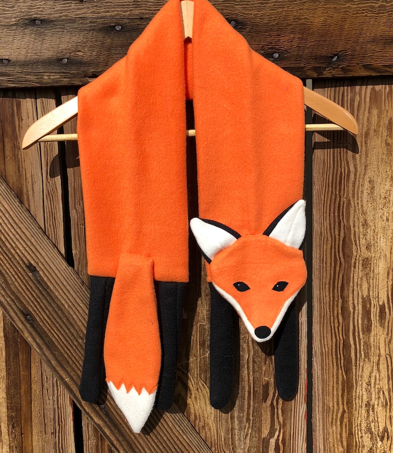Fox Scarf PDF Instant Download Sewing Pattern Fox and the | Etsy