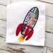 Rocket Ship, Outerspace Applique Embroidery Design Download for ...