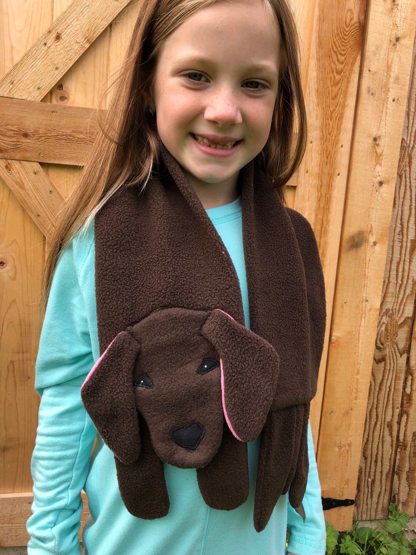 Dachshund Scarf PDF Sewing Pattern, Weenier Dog Pattern, Christmas Gift ...