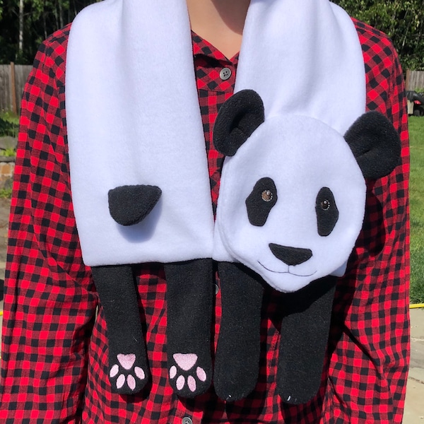 Panda Scarf - Etsy