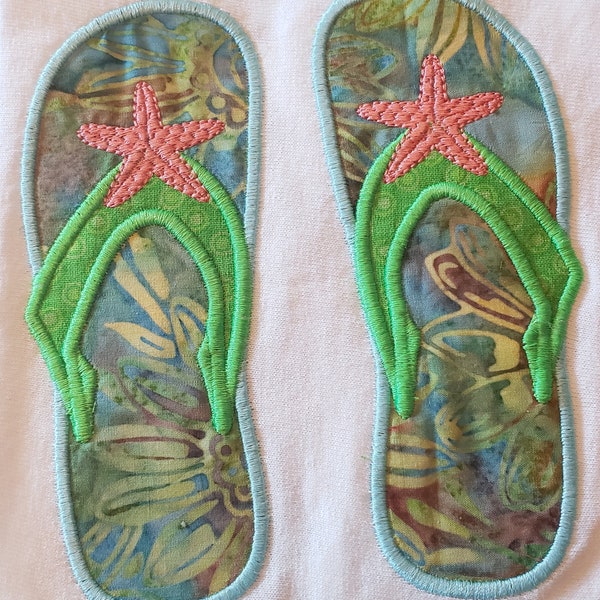 Starfish Flip Flops - Etsy