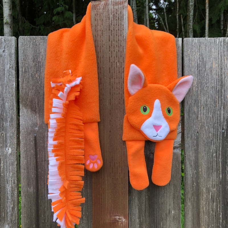 Cat Scarf - Etsy