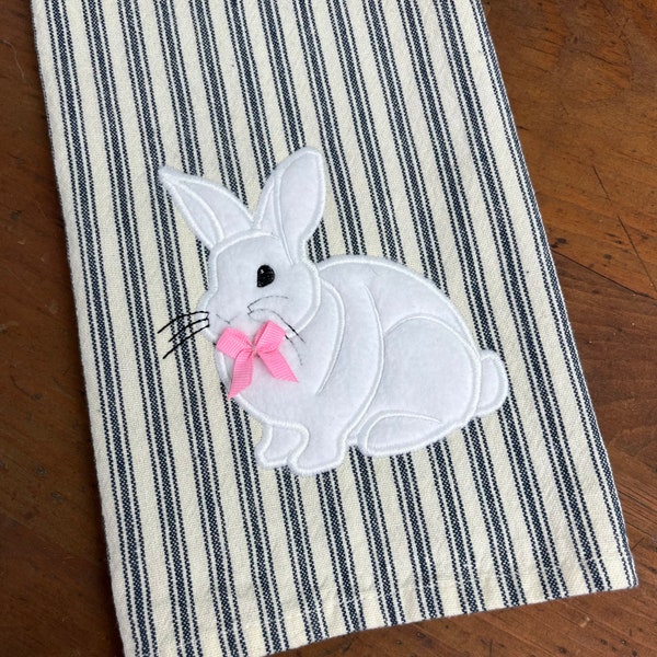 Rabbit Applique - Etsy