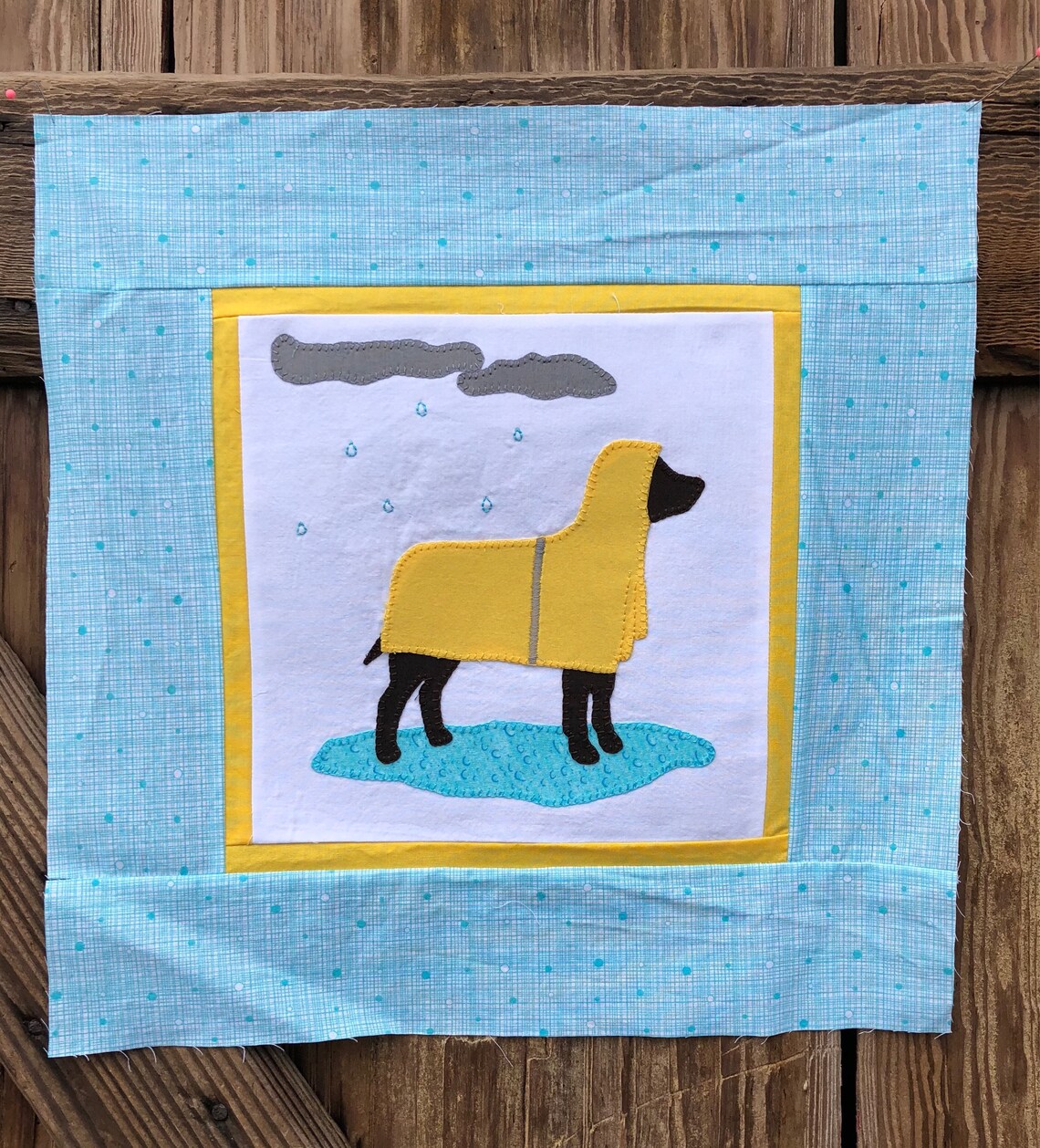 Year of Labrador Quilt Blocks PDF Appliqué Sewing Pattern Dog | Etsy