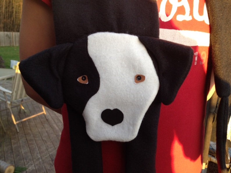 Staffordshire Terrier pit Bull Scarf PDF Sewing Pattern Dog | Etsy