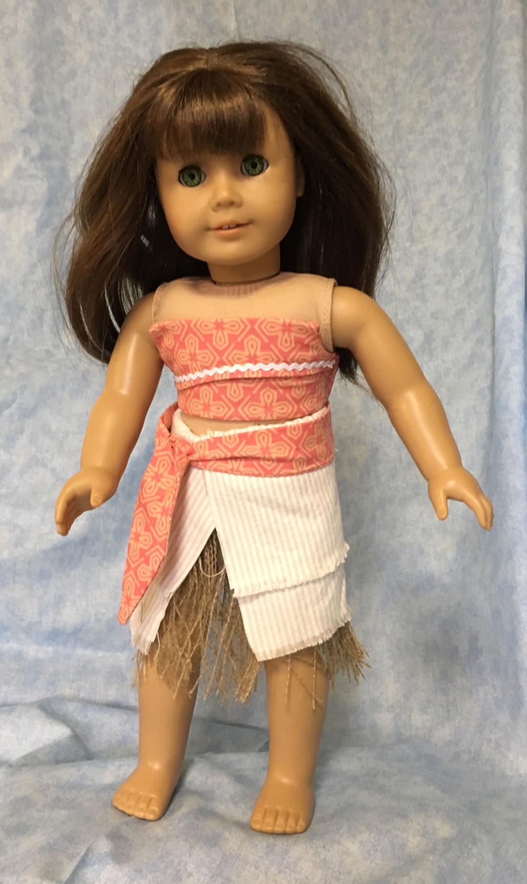 Moana Inspired Outfit PDF Sewing Pattern, Instant Download, Grass Skirt ...