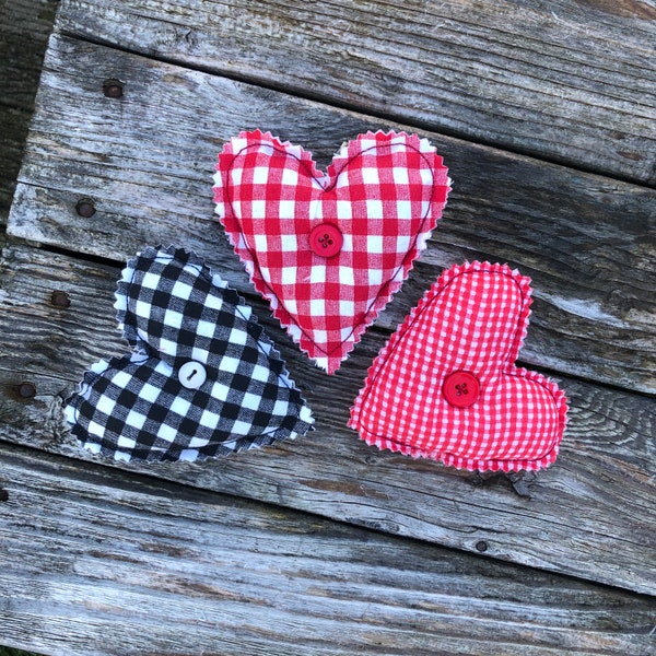 Primitive Hearts - Etsy