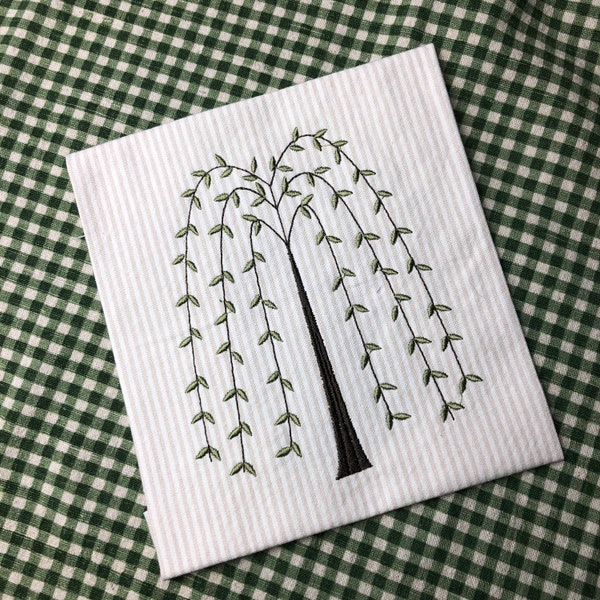 Willow Tree Embroidery - Etsy