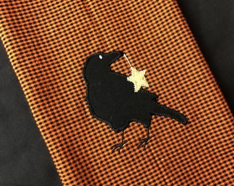 Raven Applique - Etsy