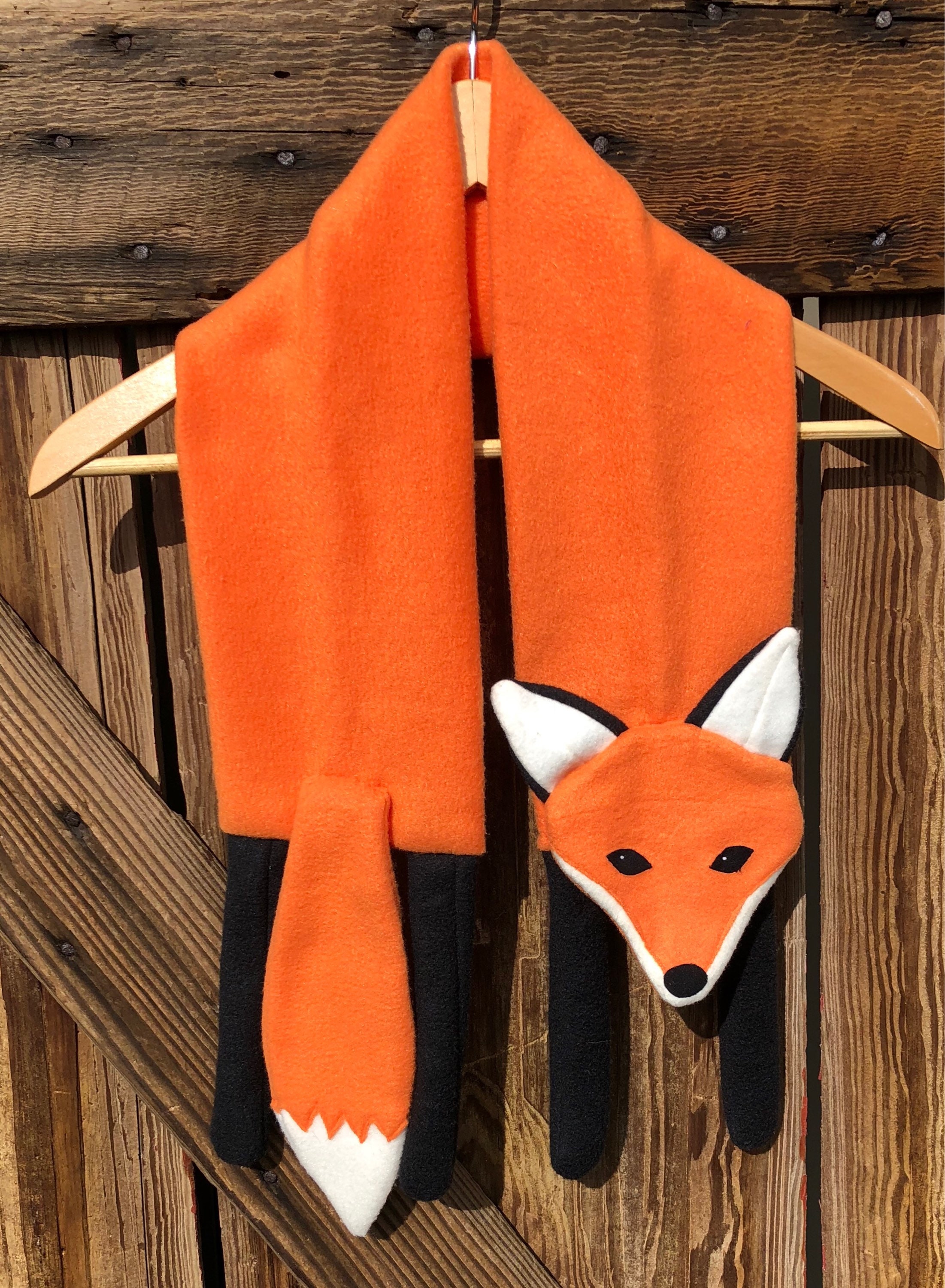 Fox Scarf PDF Instant Download Sewing Pattern Fox and the | Etsy
