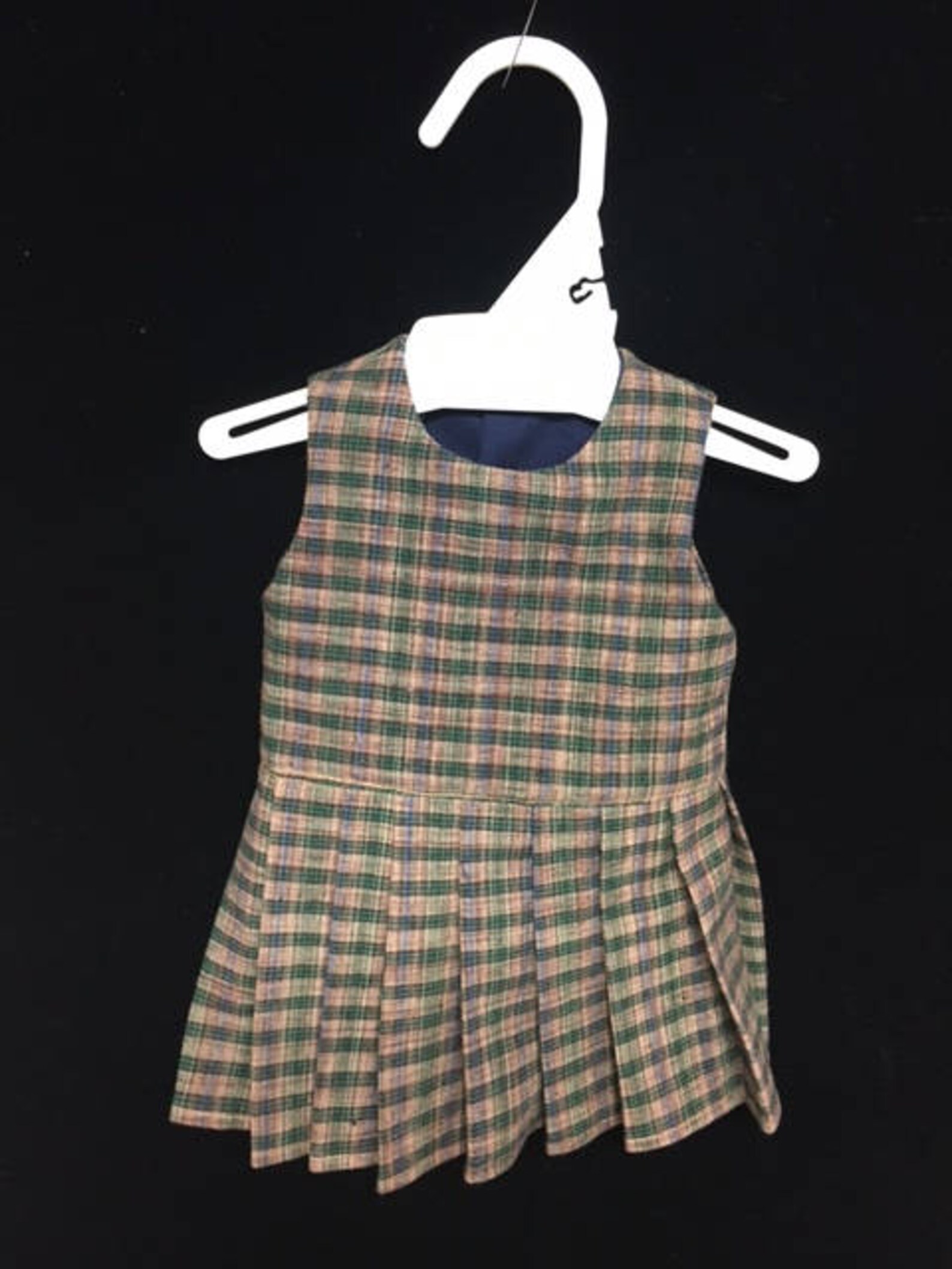 18" Doll School Uniform Sewing Pattern, Plaid Jumper (PDF Pattern) - Etsy