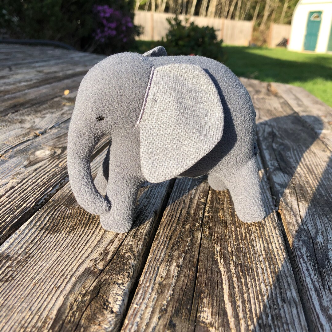 ITH Baby Elephant Stuffy Plushy Embroidery Design File for Use With an ...
