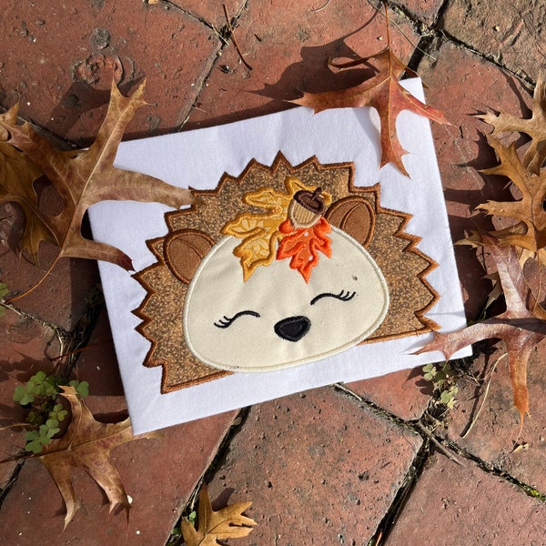 Hedgehog Embroidery - Etsy