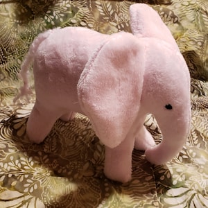 ITH Baby Elephant Stuffy Plushy Embroidery Design File for Use With an ...