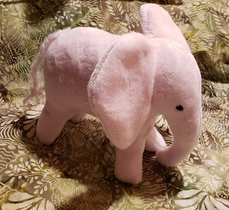 ITH Baby Elephant Stuffy Plushy Embroidery Design File for Use With an ...