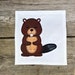 Beaver Applique Embroidery Design File Download for Embroidery Machine ...