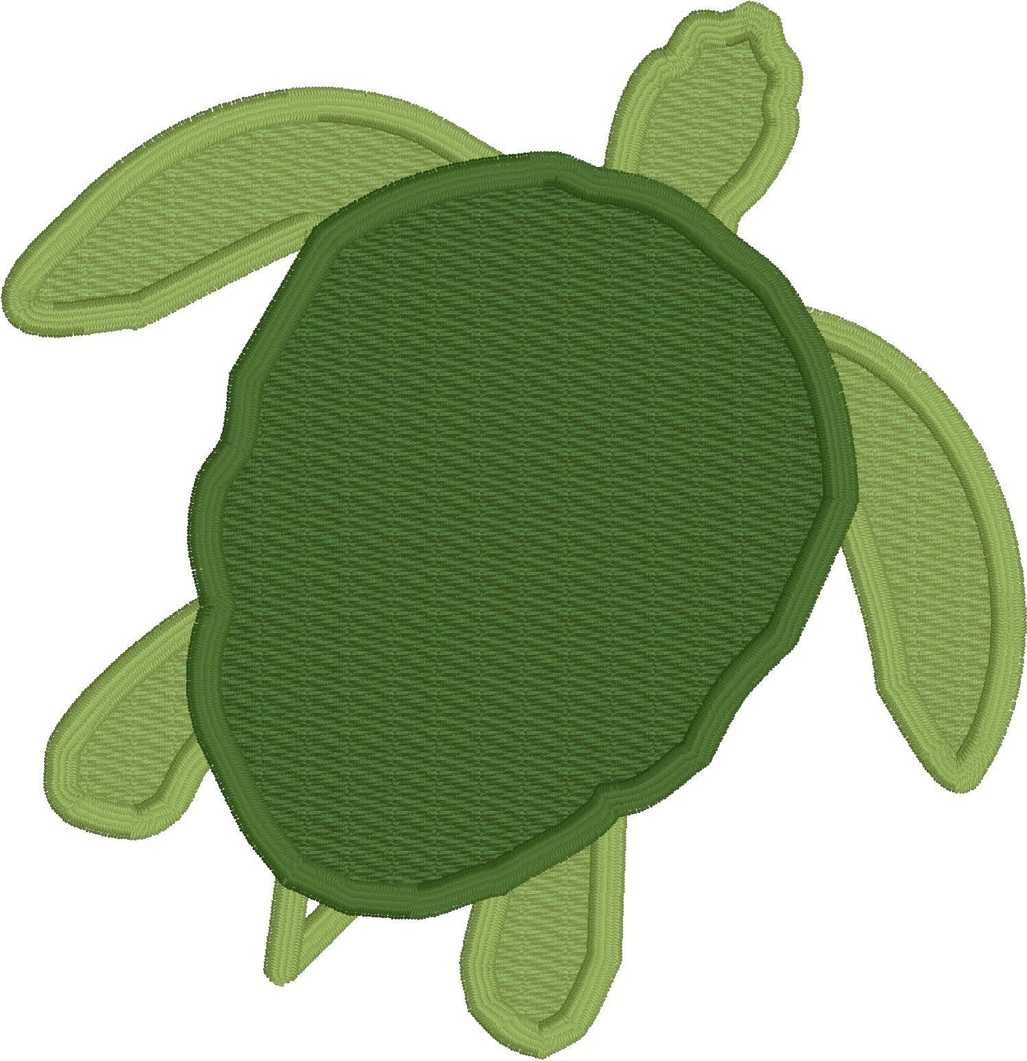 Sea Turtle Applique Embroidery Design Download for Embroidery Machine ...