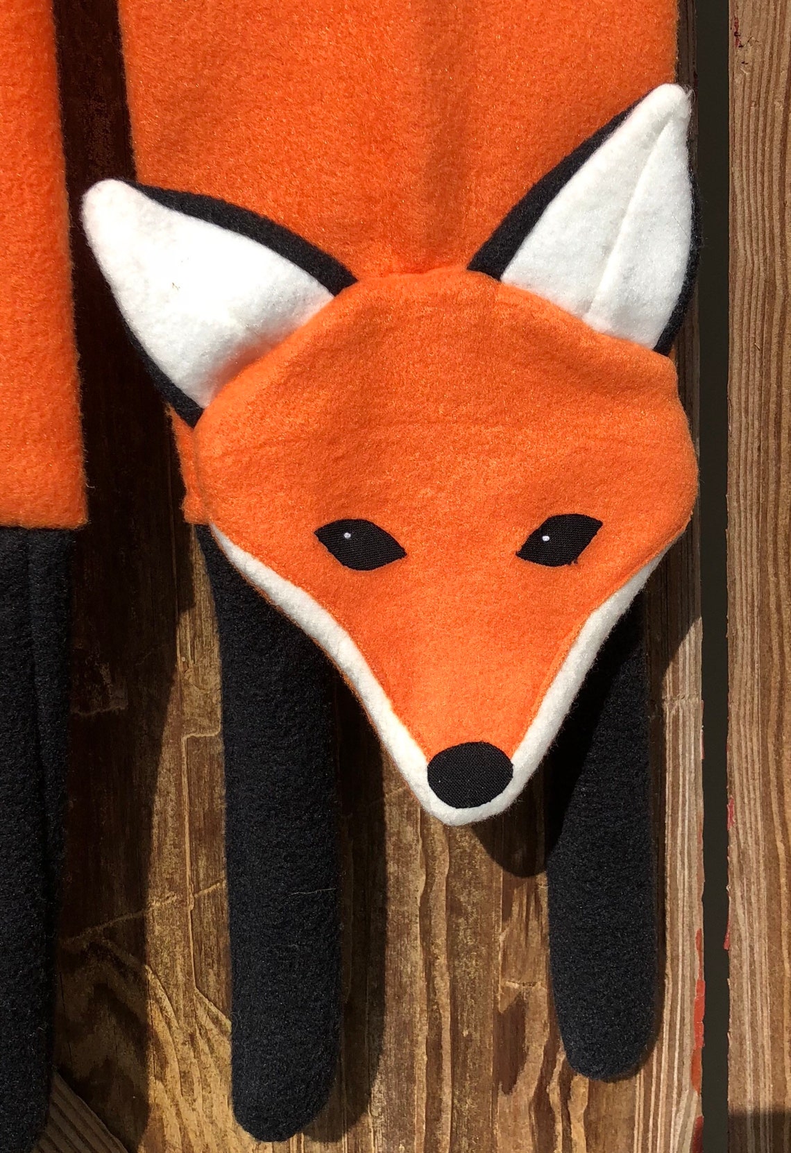 Fox Scarf PDF Instant Download Sewing Pattern, Fox and the Hound, Fun ...